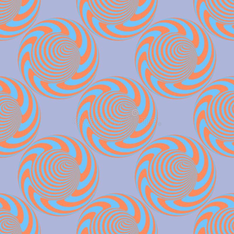 Striped Background with Optical Illusion. Simple Graphic Design Stock ...