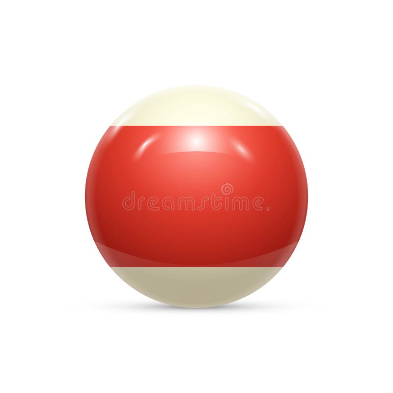 Striped Ball. 3d Sphere with Texture. Ball Isolated on White Background ...