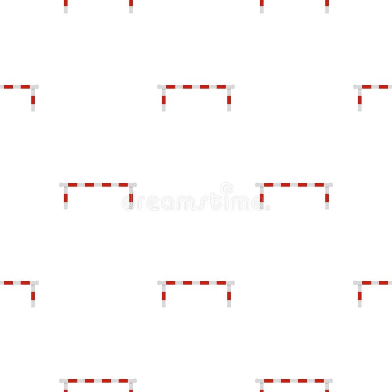 Striped Barrier Pattern Seamless Stock Vector - Illustration of safety ...