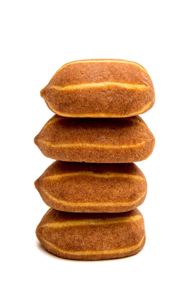 Striped biscuits stock photo. Image of confection, stripes - 89542650