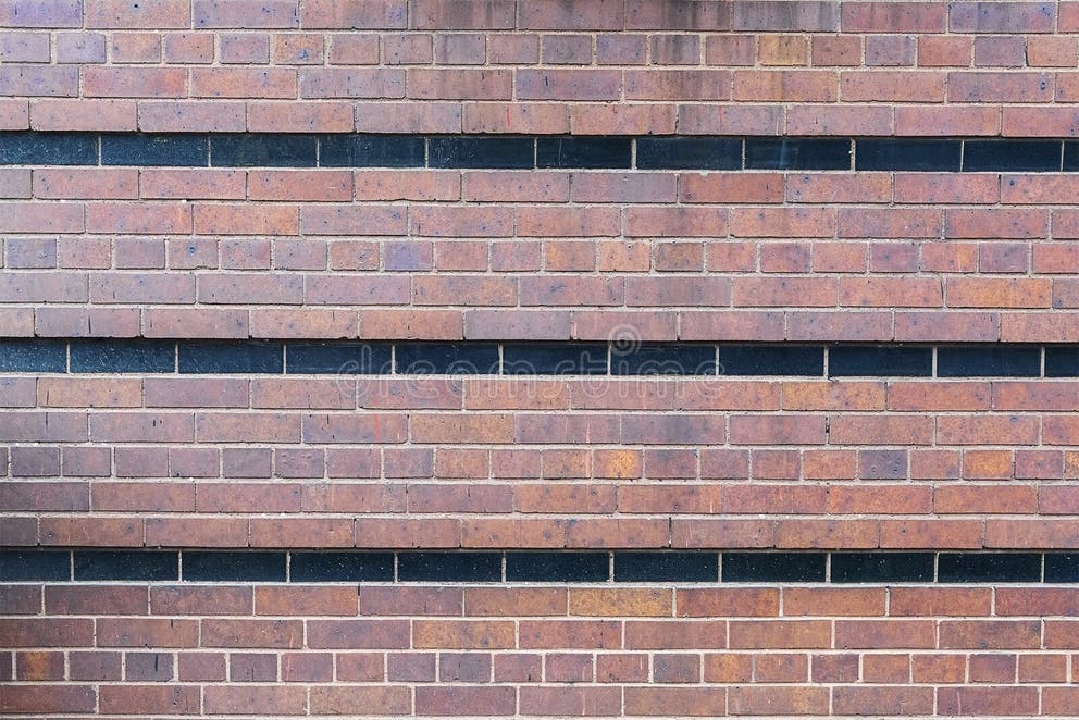 Striped brick wall stock photo. Image of construction - 47539032