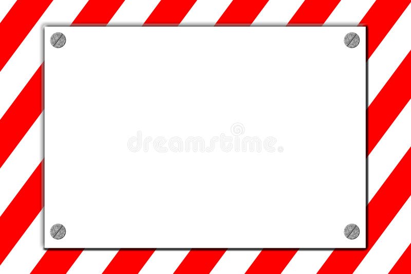 Red and white danger sign stock vector. Illustration of punctuation ...