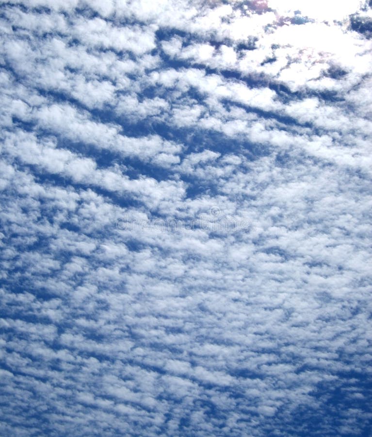 Striped Clouds stock image. Image of background, nature - 6297161