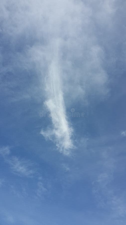 Striped clouds stock photo. Image of clouds, spring, sunlight - 81947354