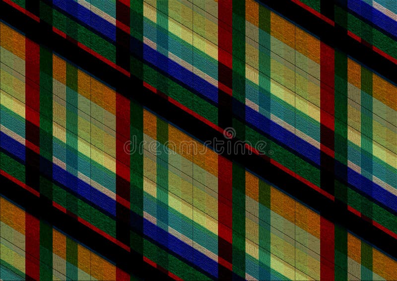 Striped Colorful Fabric Textured Background Stock Image - Image of ...