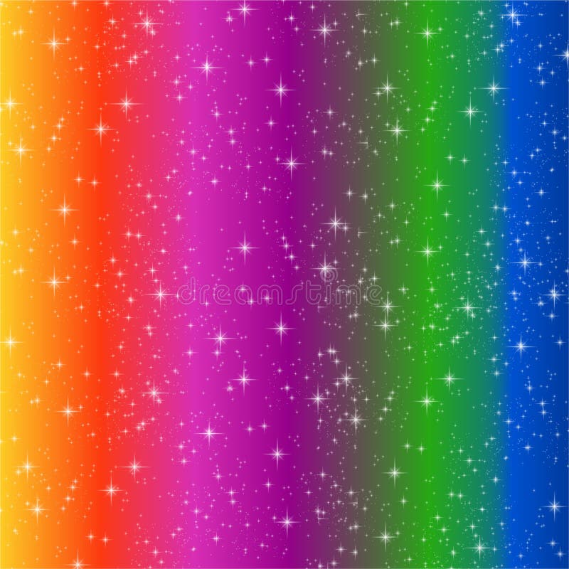 Striped deep rainbow stock illustration. Illustration of bling - 5243765