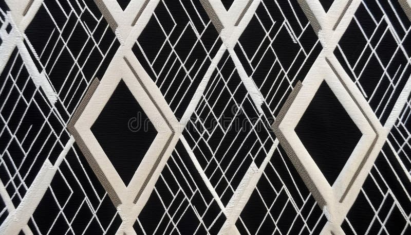 Striped Diamond Shapes in a Row Create a Modern Backdrop Generated by ...