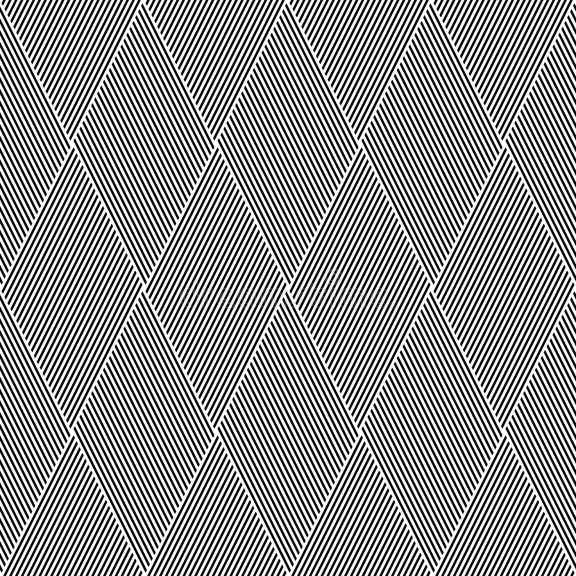 Striped diamonds pattern. stock vector. Illustration of striped - 67477578