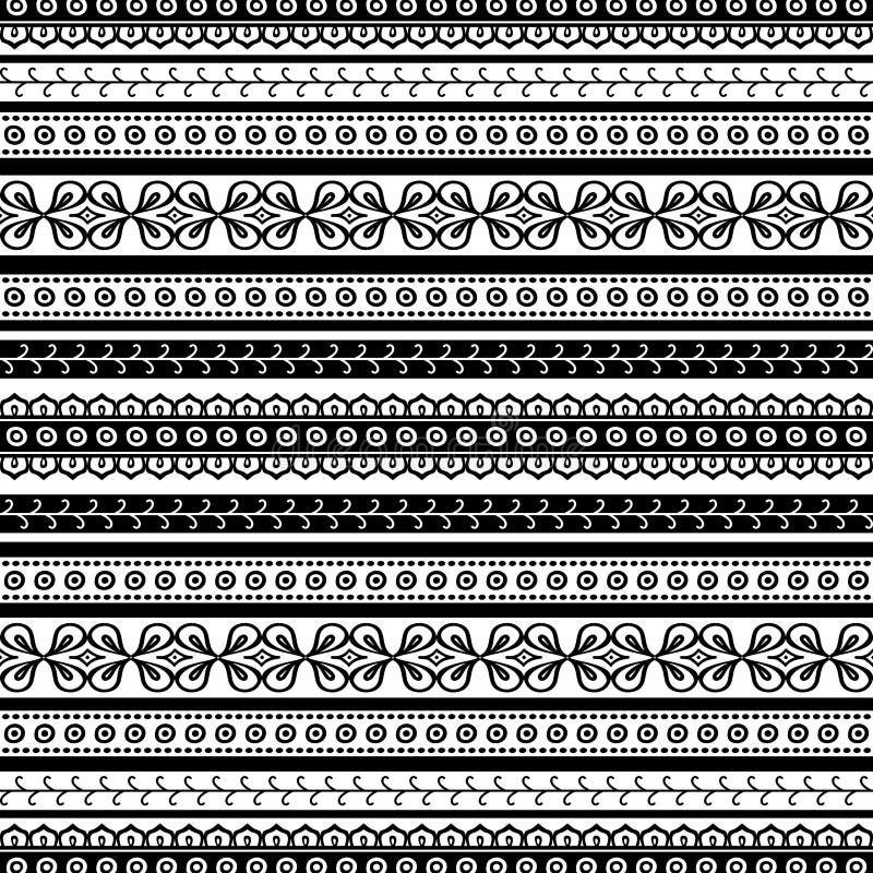 Striped doodle pattern stock vector. Illustration of wallpaper - 67398228