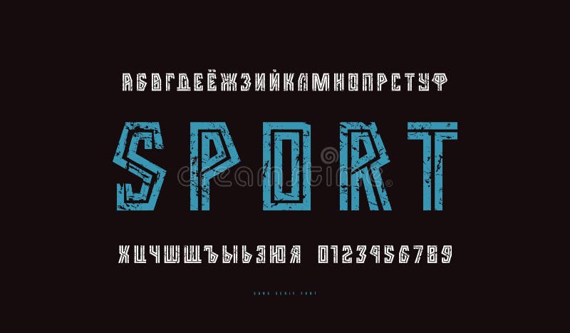 Striped Geometric Sans Serif Font Stock Vector - Illustration of sans ... Striped Geometric Sans Serif Font Stock Vector - Illustration of sans ...