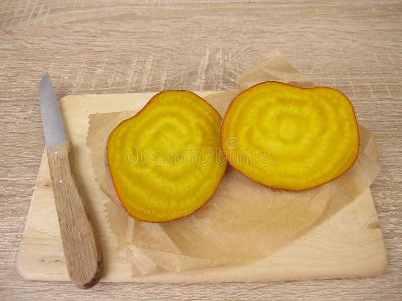 Striped Golden Yellow Beetroot Stock Image - Image of vegetable, golden ...