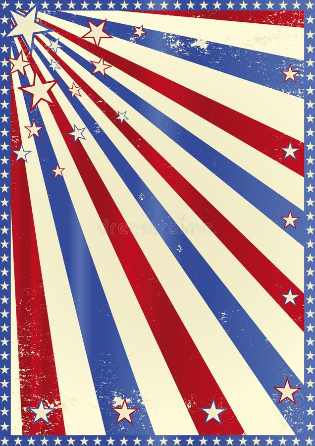 Old Tricolor Poster Big Top Stock Vector - Illustration of party ...