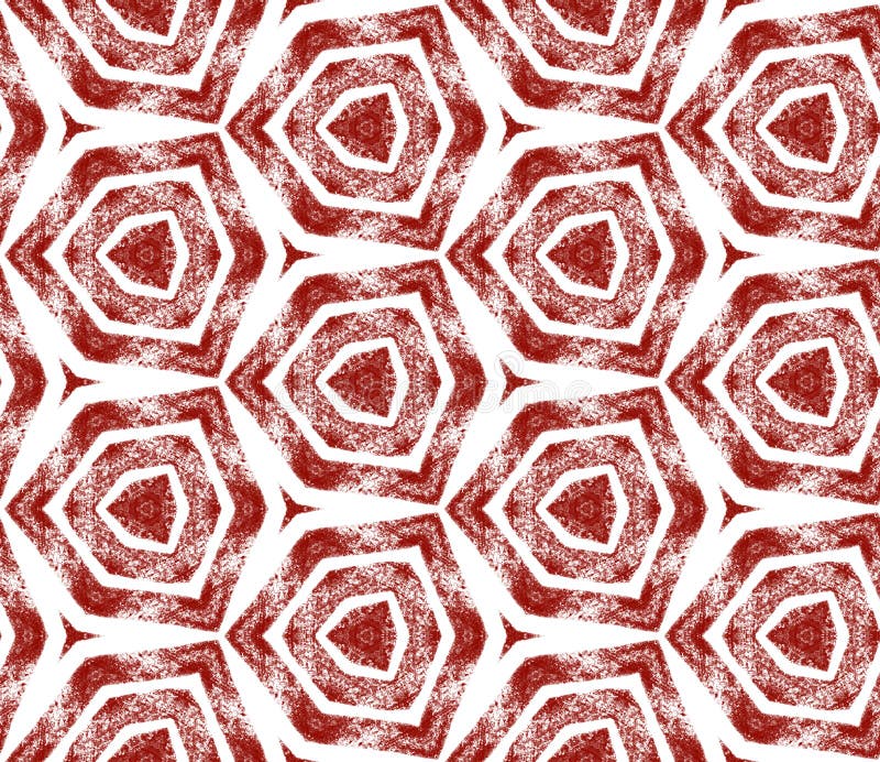 Striped Hand Drawn Pattern. Maroon Stock Illustration - Illustration of ...