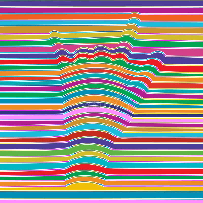 Striped hand 01 stock vector. Illustration of icon, rock - 59178929