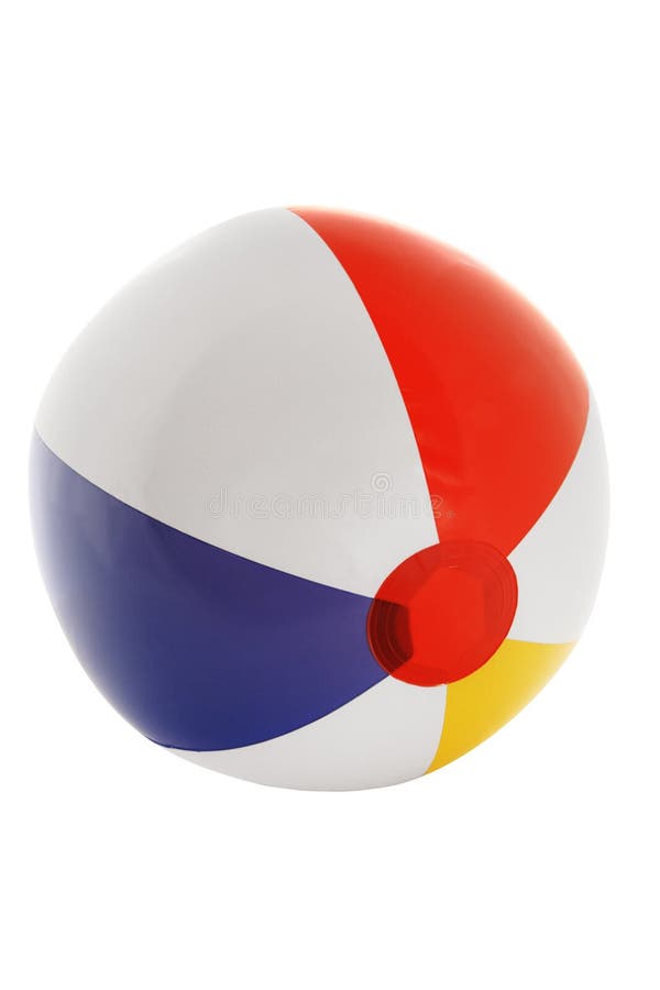 Beach Ball stock image. Image of multi, multicolor, yellow - 675751