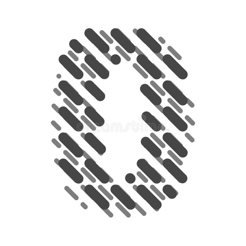Letter ZERO Free Logo Vector Stock. River Abstract Design Concept ...