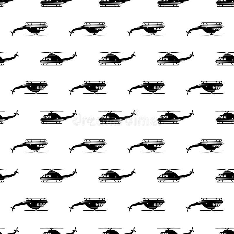 Striped Line Helicopter Pattern Seamless Vector Stock Vector ...