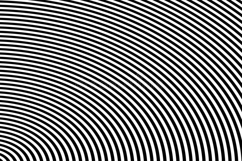 Striped Lines Pattern. Abstract Black and White Textured Background ...