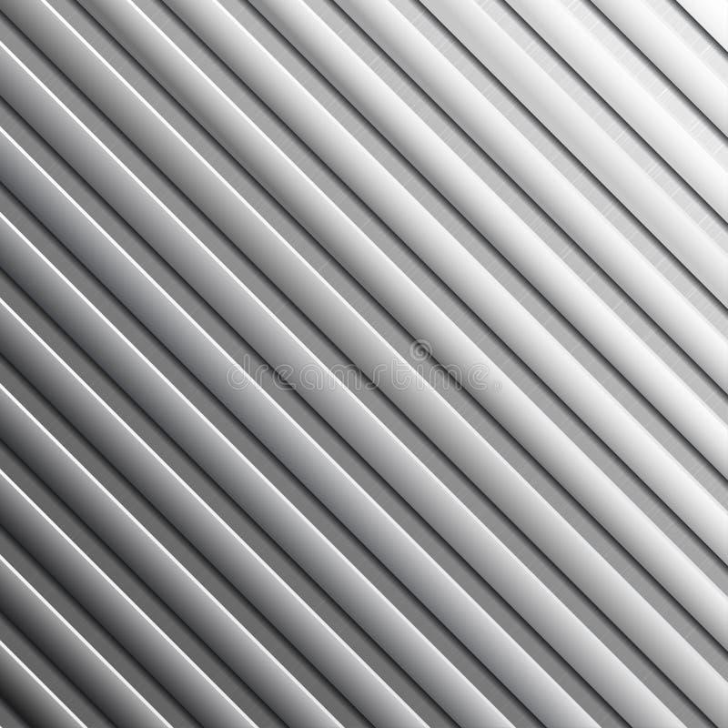 Striped metal background. stock vector. Illustration of aluminium ...
