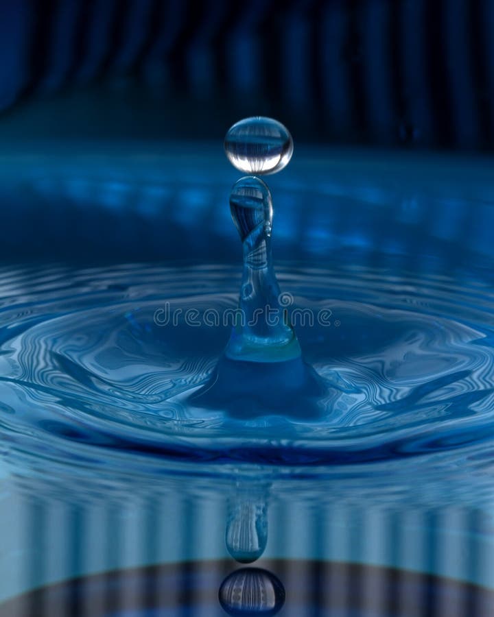 Striped Paper Under a Dish of Clear Water Creates the Striking Pattern ...