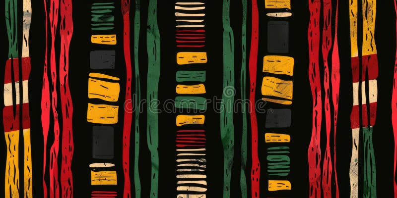 Striped Pattern on Black Background Stock Image - Image of texture ...