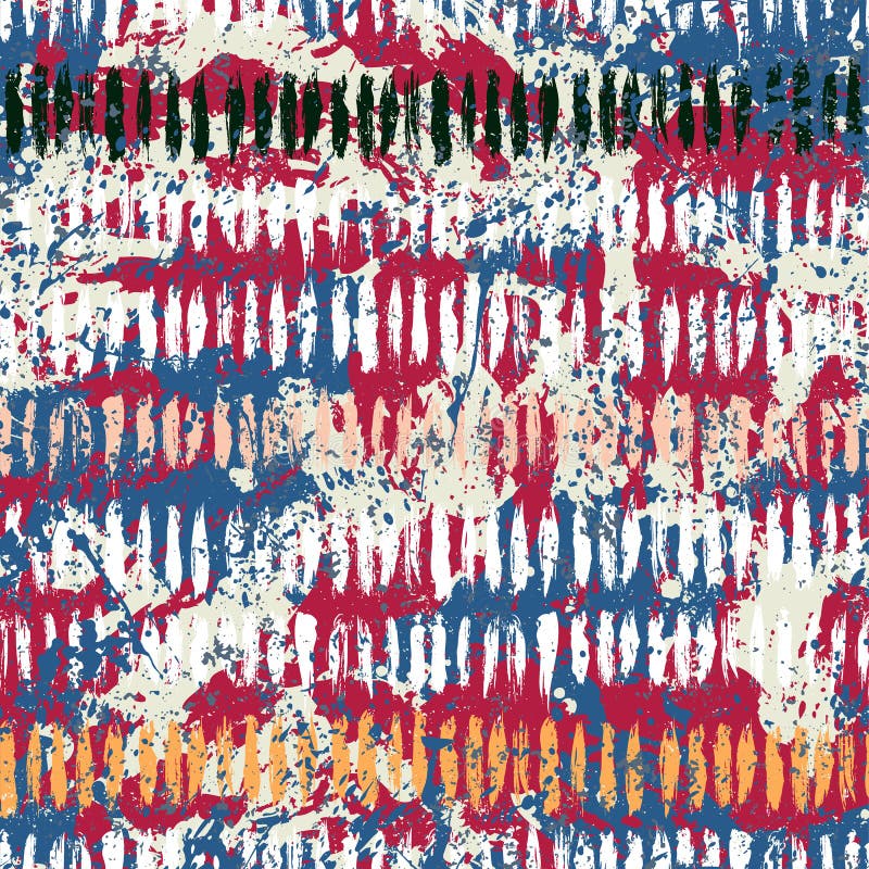 Striped Pattern with Brushed Lines Stock Vector - Illustration of lines ...