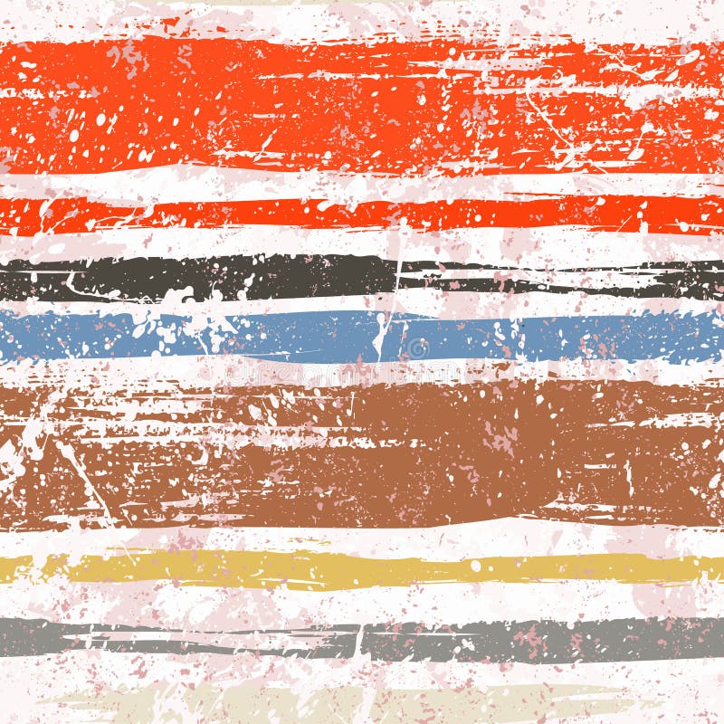 Striped Pattern with Brushed Lines and Stripes Stock Vector ...
