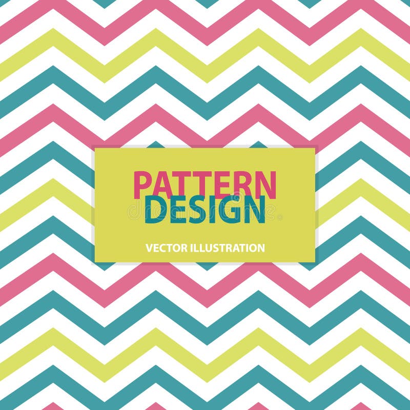 Striped Pattern Design - Vector Illustration - Isolated on Transparent ...