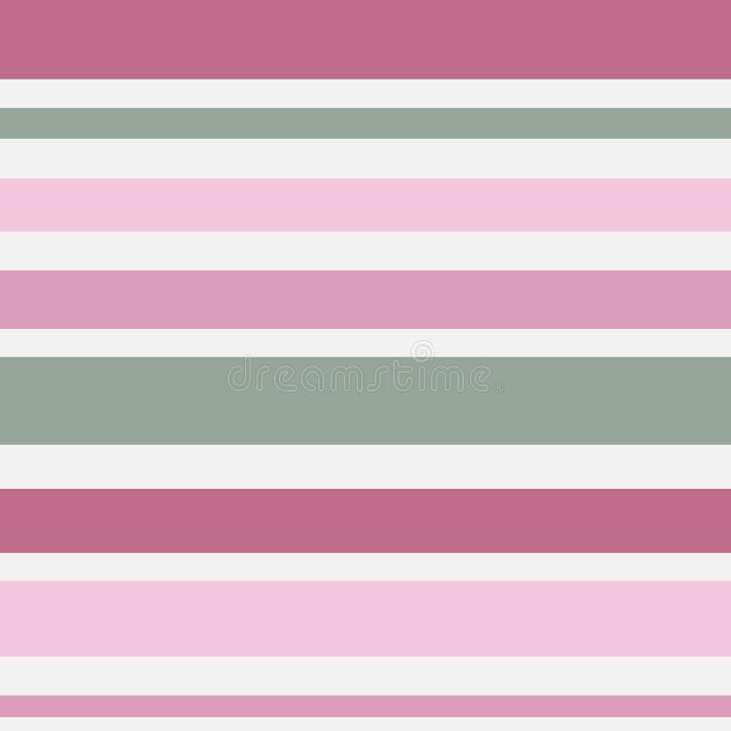 Striped Pattern in Retro Colors. Stock Vector - Illustration of modern ...