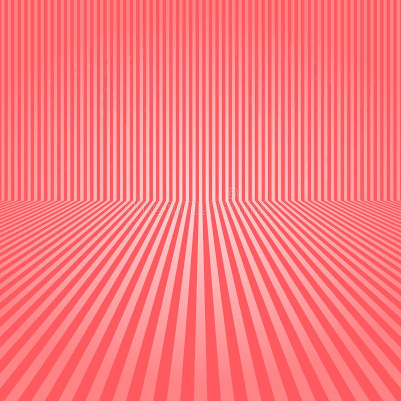 Striped Perspective. Abstract Pink Template for Advertising Stock ...