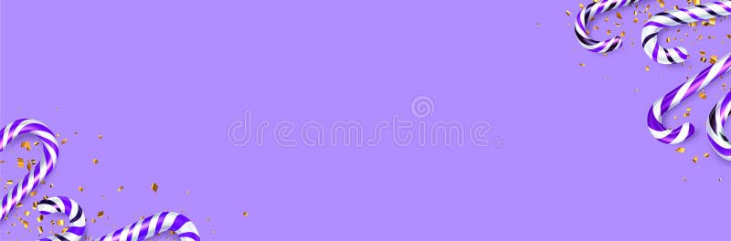 Striped Purple Candy Cane Sticks Stock Vector - Illustration of design ...