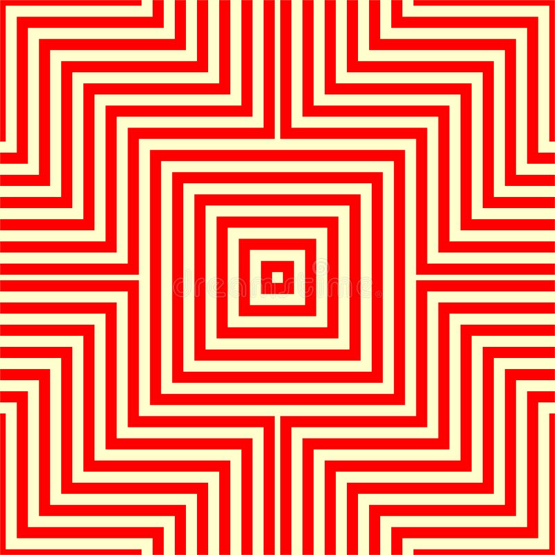 Striped Red White Seamless Pattern. Abstract Repeat Angular Lines ...