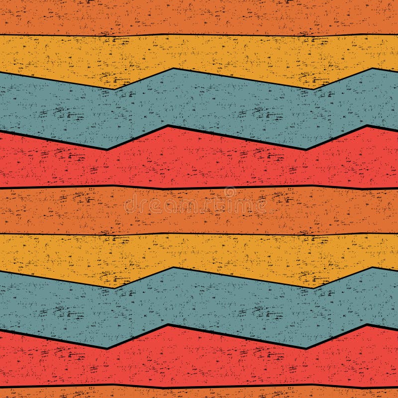 Striped Seamless Pattern with Gradient. Vector Illustration Stock ...