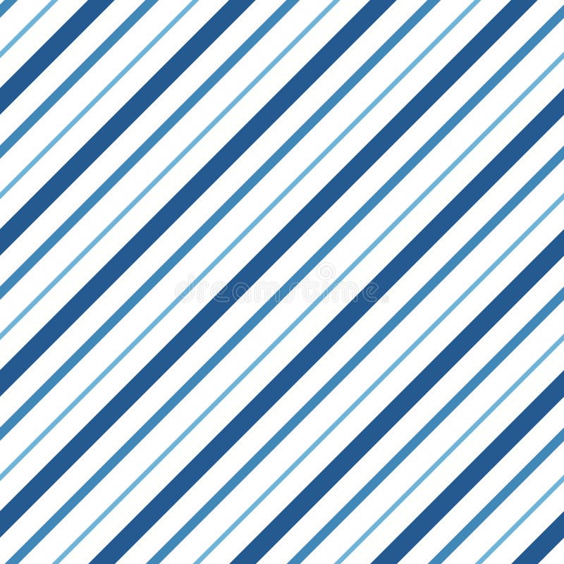 Striped Seamless Pattern. Abstract Background Elegant Monotone Blue ...