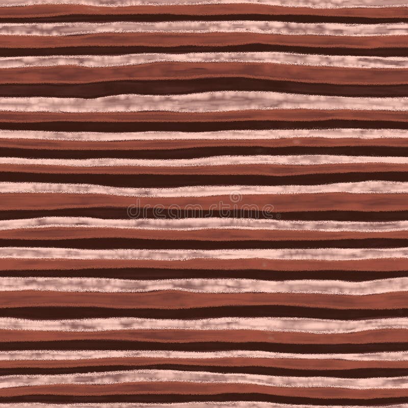 Striped Seamless Pattern. Textured Spotted Beige, Brick Colored and ...