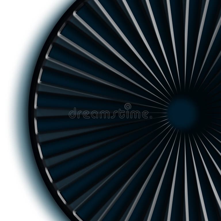 Striped Shape on White Background Stock Illustration - Illustration of ...