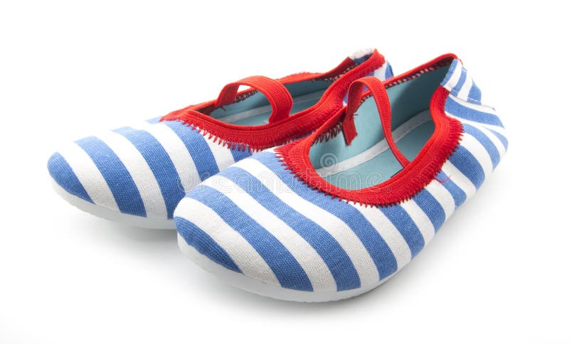 Striped shoes stock image. Image of material, comfortable - 41309357