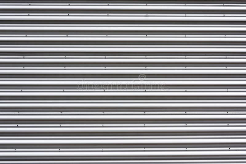 Striped Texture of Corrugated Metal. Stock Photo - Image of grunge ...