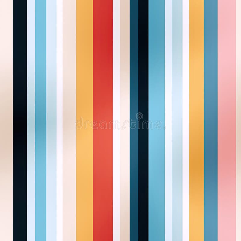 Striped Texture of Seamless Pattern with Multicolored Stripes on ...