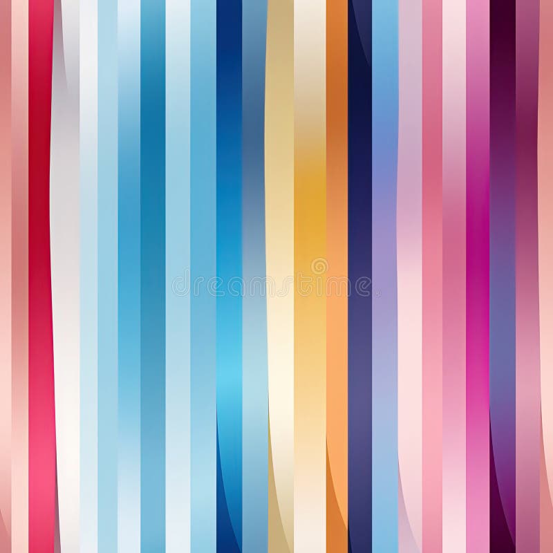 Striped Texture of Seamless Pattern with Multicolored Stripes on ...