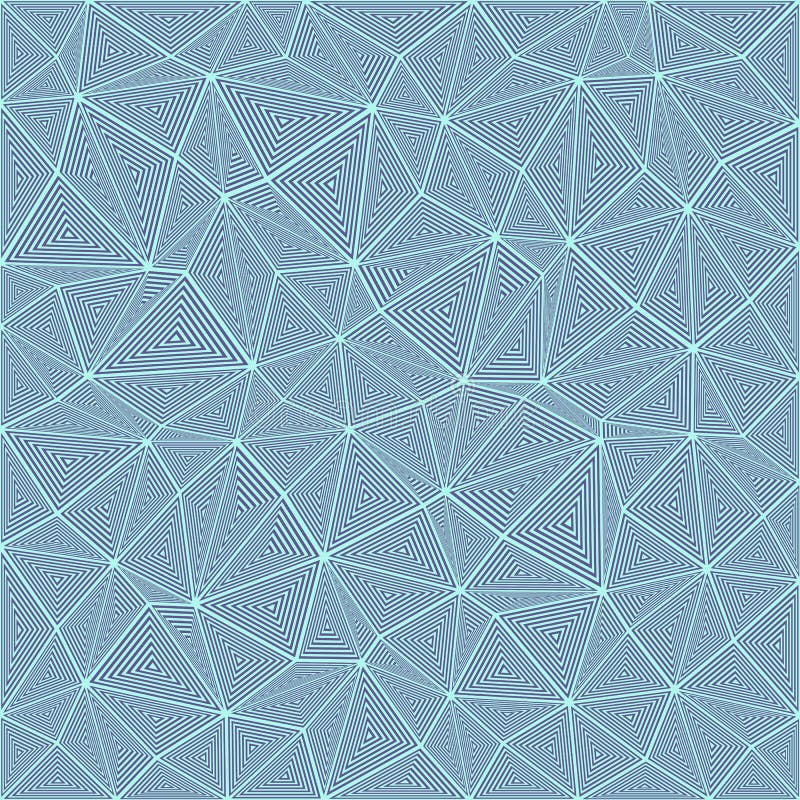 Striped Triangle Puzzle Mosaic Background Stock Vector - Illustration ...