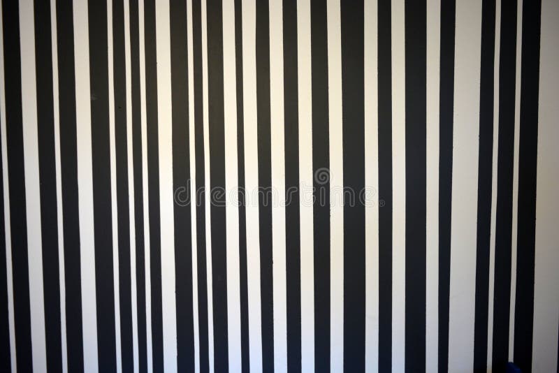 Graphic Building Background Consisting of Black and White Stripes of ...