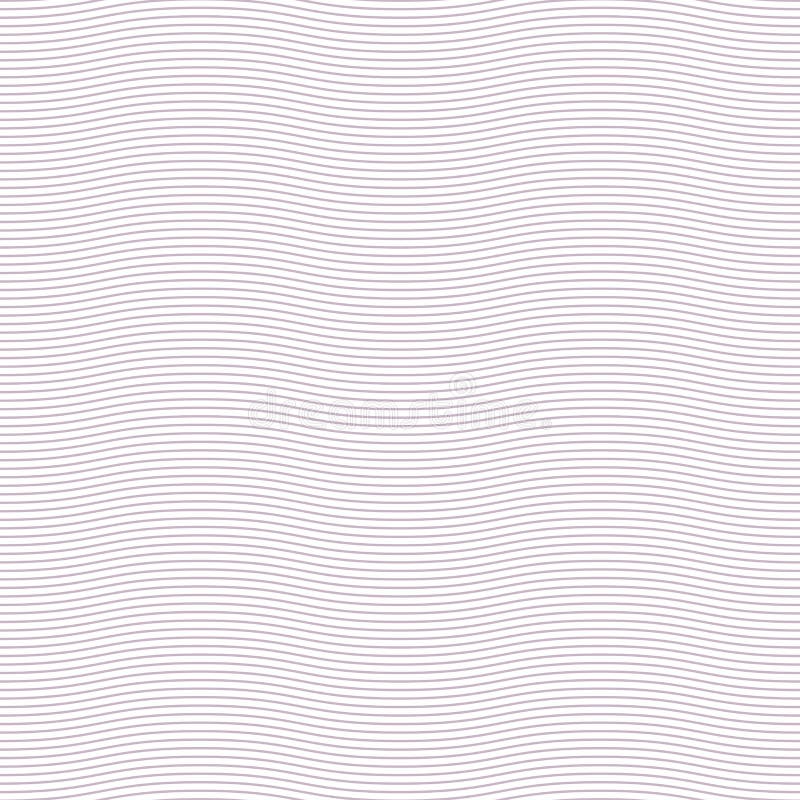 Striped Wave Seamless Background. Wavy Repeatable Pattern Stock Vector ...