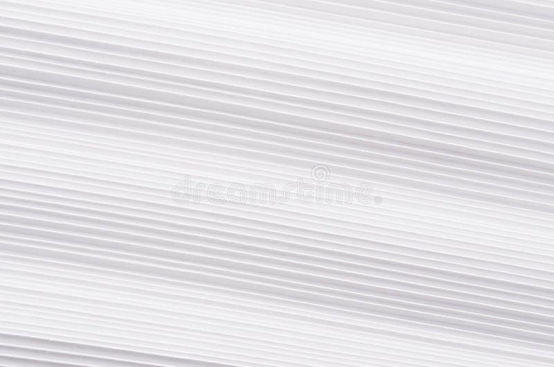 Striped Wavy White Paper Texture, Abstract Background. Stock Image ...