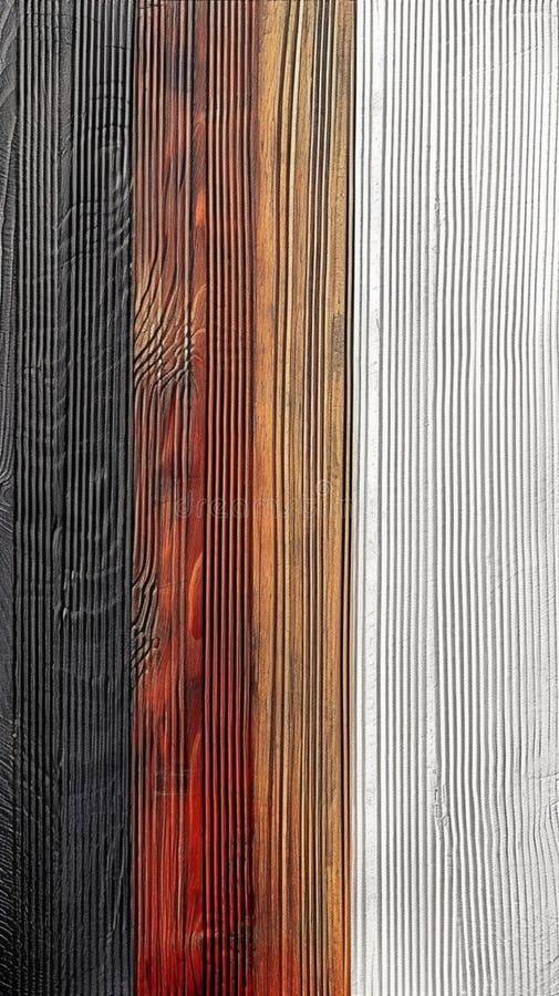 Striped Wood Pattern Forms an Abstract and Sophisticated Textured ...