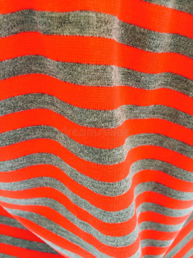 Orange Striped Woven Fabric Texture Background Stock Photo - Image of ...