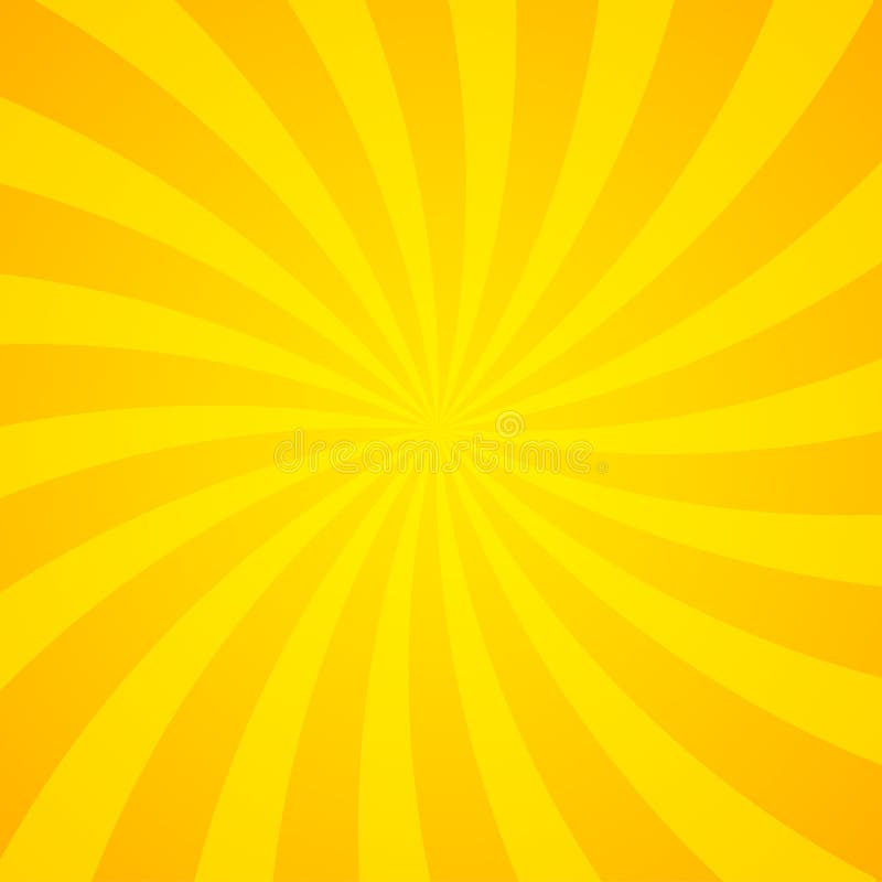 Striped yellow background stock vector. Illustration of radial - 180788328