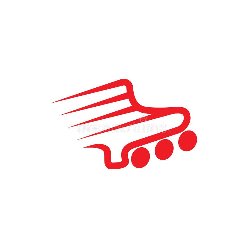 Stripes Fast Inline Skate Line Logo Vector Stock Vector - Illustration ...