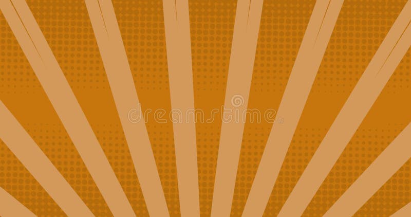 Stripes Rotating and Moving Against Yellow Background Stock ...