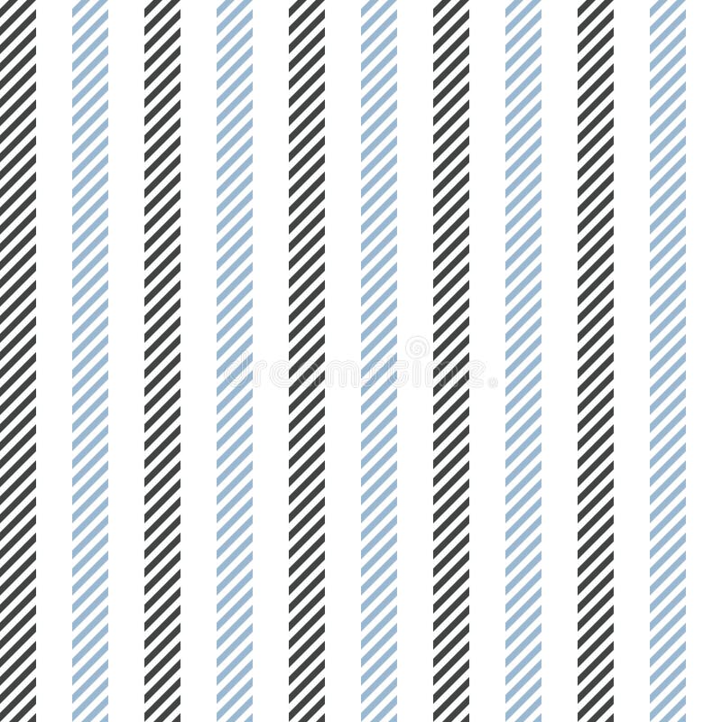 Stripe Pattern in Blue and White for Textile Design. Seamless Vertical ...